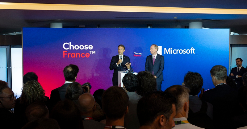 Microsoft annonce un investissement de 4 milliards d'euros en France ...