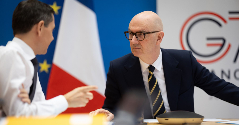 Minister Roland Lescure convenes the first G7 Finance Ministers ...