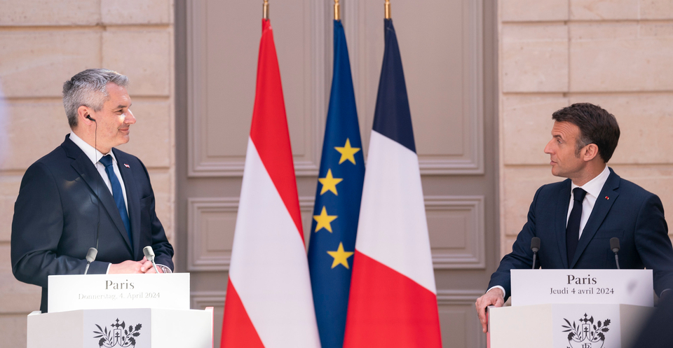 Entretien avec Karl Nehammer, Chancelier fédéral de la République d ...