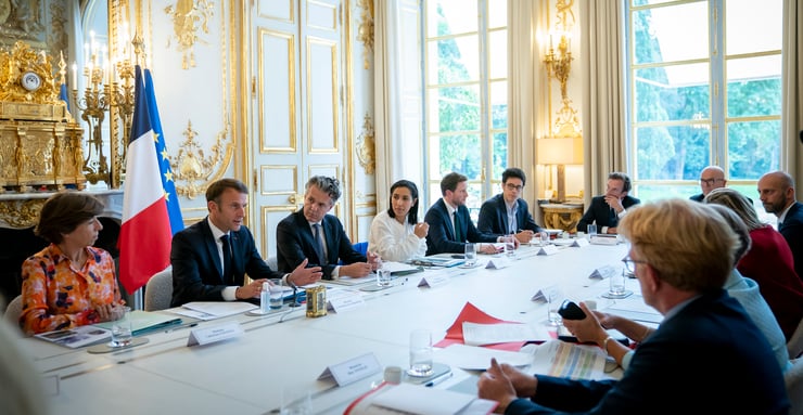 Bienvenue sur le site de l'Élysée