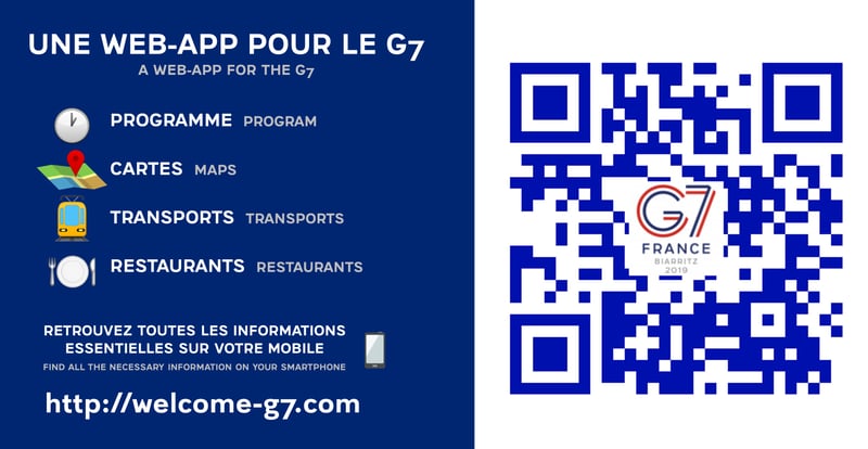 Une web-app pour le G7 | G7
