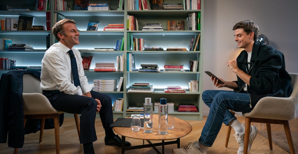 Interview du Président Emmanuel Macron par Hugo Décrypte. | Élysée